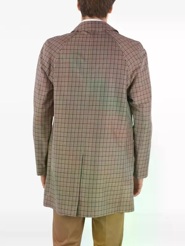 Corneliani Checked-pattern Single-breasted Coat
