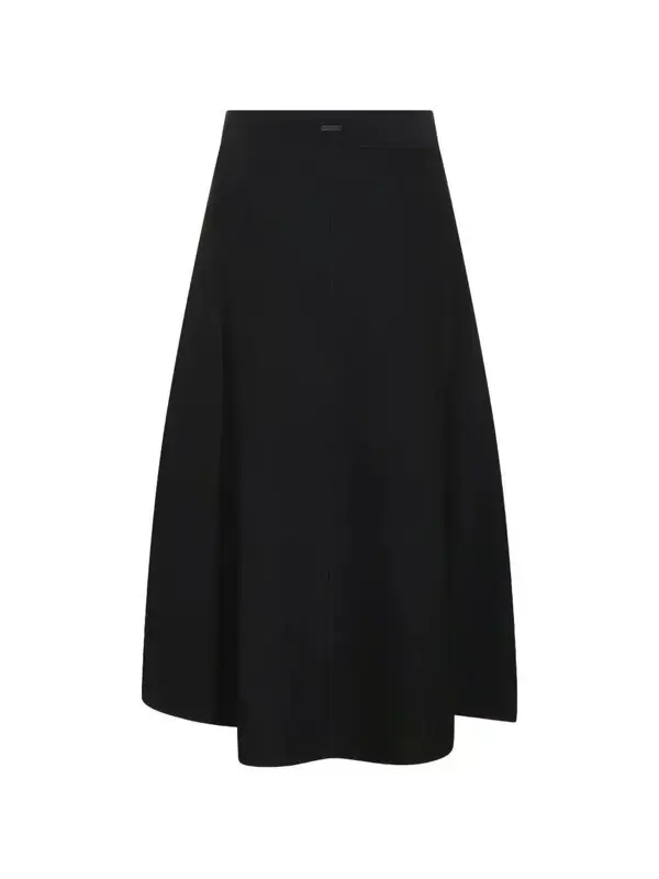 Max Mara A-line Midi Skirt - Black