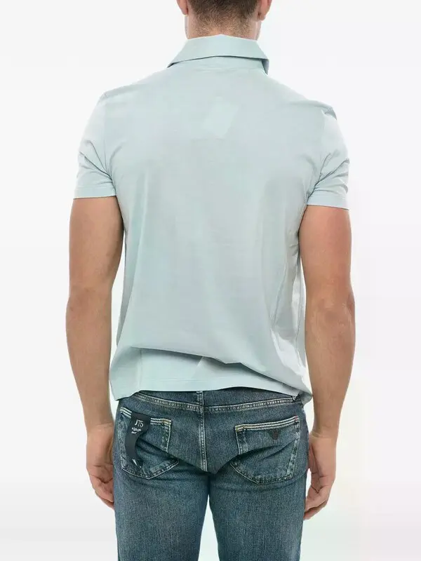 Malo Short-sleeve Button-down Polo Shirt