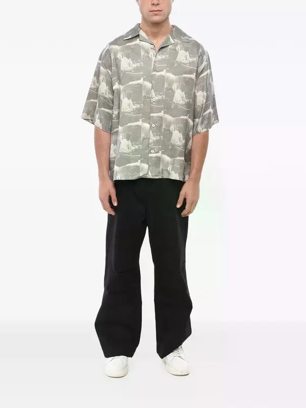 1989 STUDIO Patterned Short-sleeve Shirt
