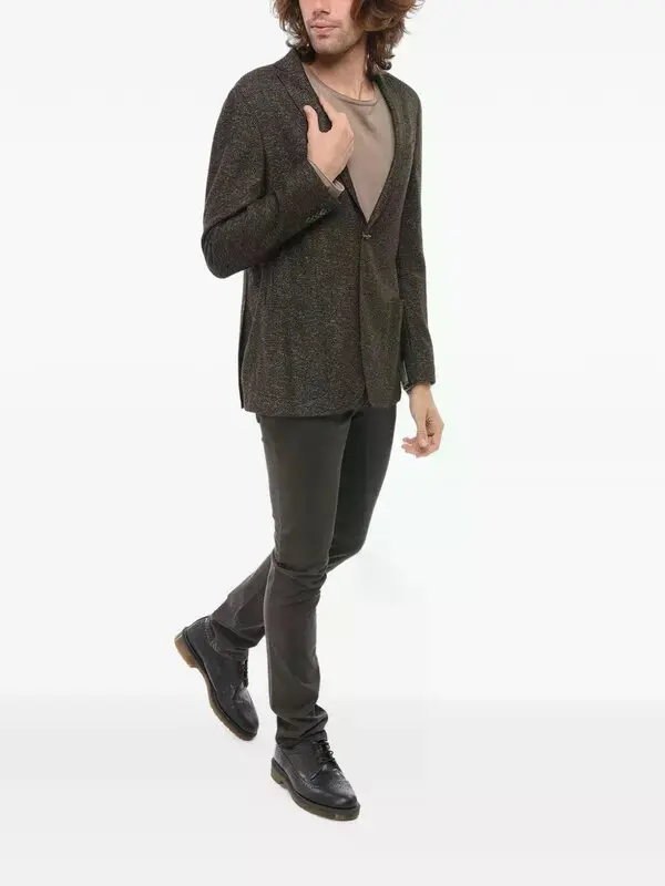Corneliani Nino Danieli Patch-pocket Blazer - Brown