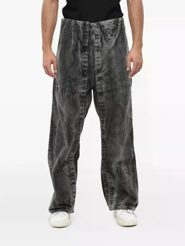 Y/project Washed Wide-leg Trousers