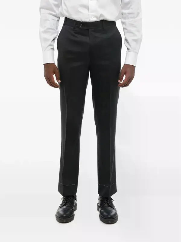 Corneliani Belt-loops Trousers - Grey