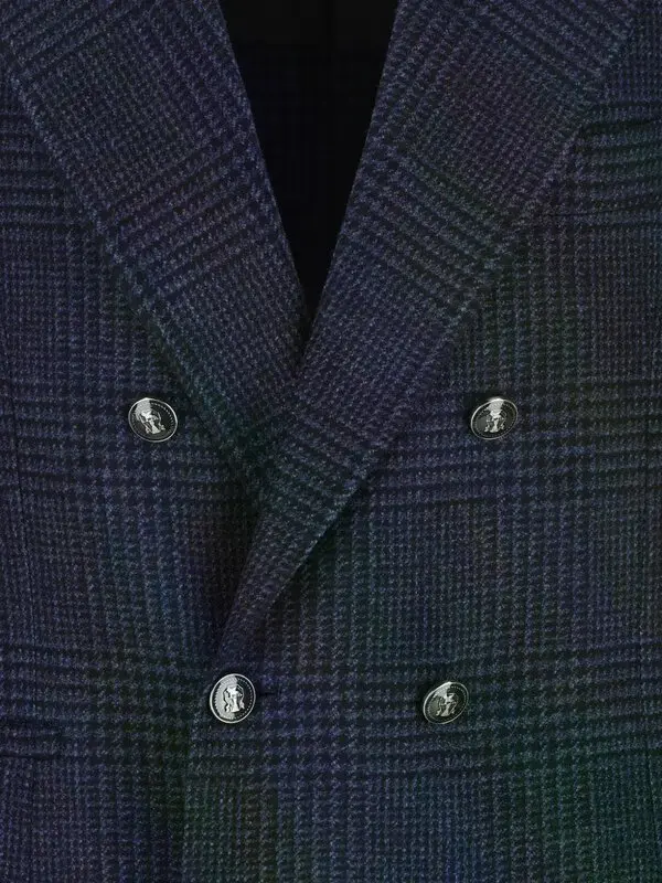 Brunello Cucinelli Check Double-breasted Suit