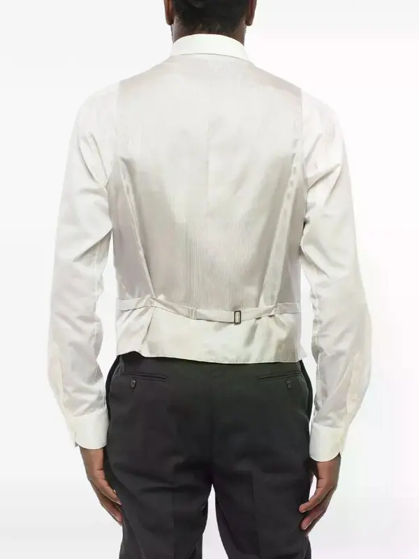 Corneliani Single-breasted Wool Waistcoat