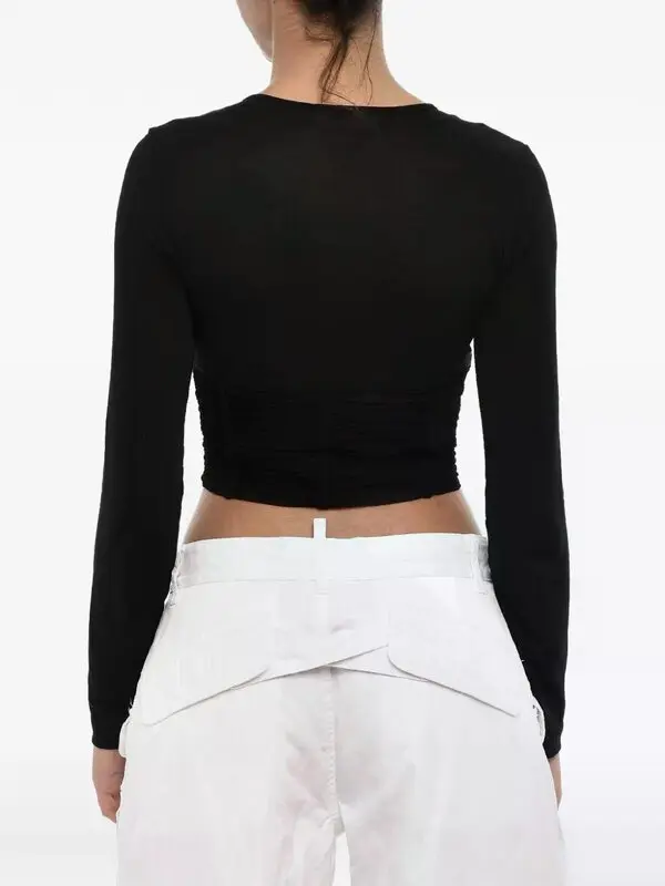 Dsquared2 Shell-embellished Long-sleeve T-shirt