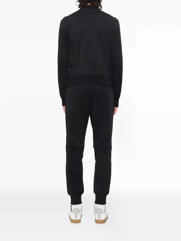 JUUN.J Leather-patch Bomber Jacket