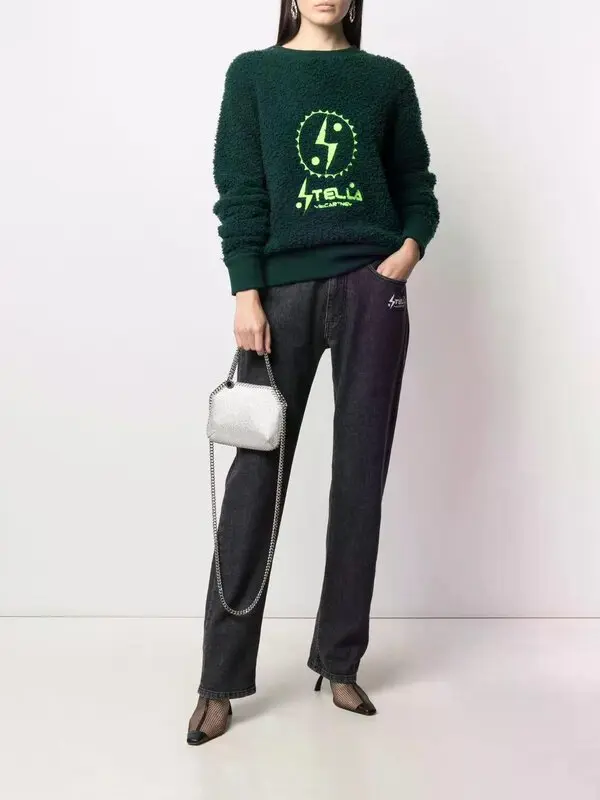 Stella McCartney Embroidered Textured Jumper