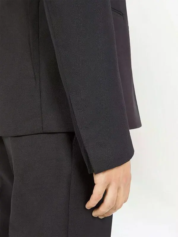 FERRAGAMO Waistcoat-detail Single-breasted Blazer