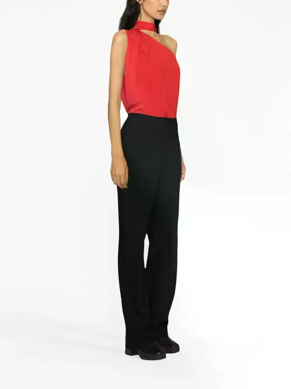 Stella McCartney One-shoulder Neck-strap Blouse - Red