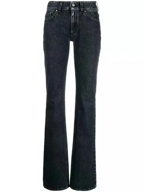 Stella McCartney Bootcut Denim Jeans - Black
