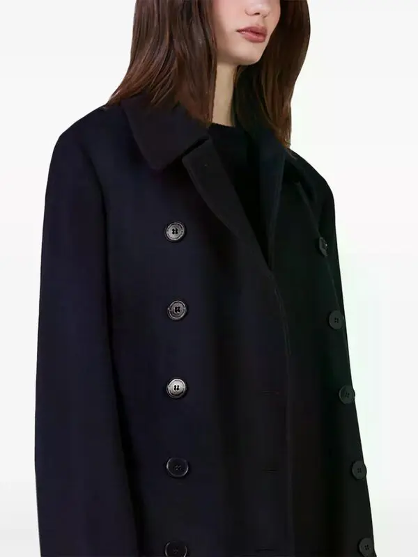 Stella McCartney Felted Wool Double-breasted Coat