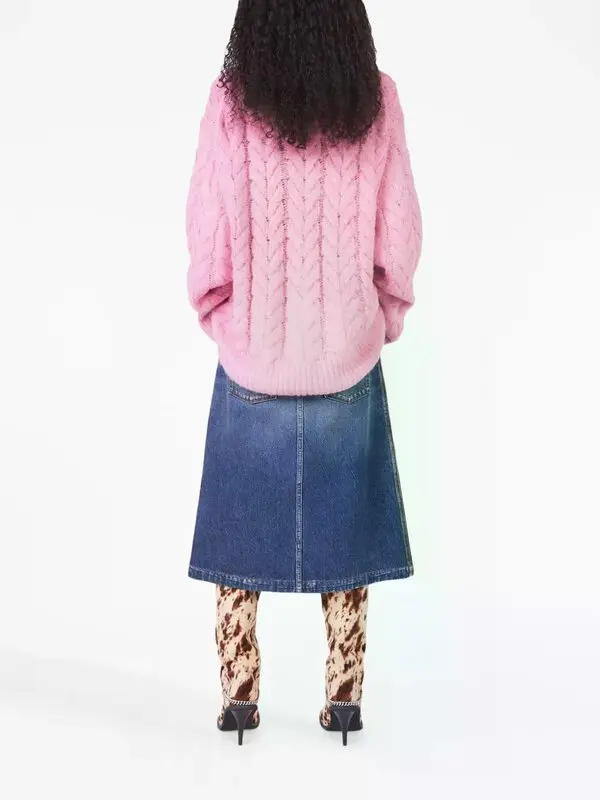 Stella McCartney Cable-knit Long-sleeve Jumper