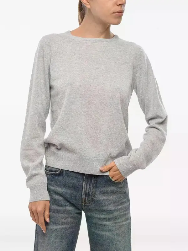 Malo Crew-neck Long-sleeve Wool Sweater