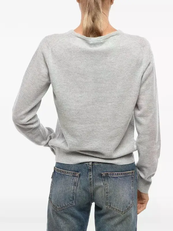 Malo Crew-neck Long-sleeve Wool Sweater