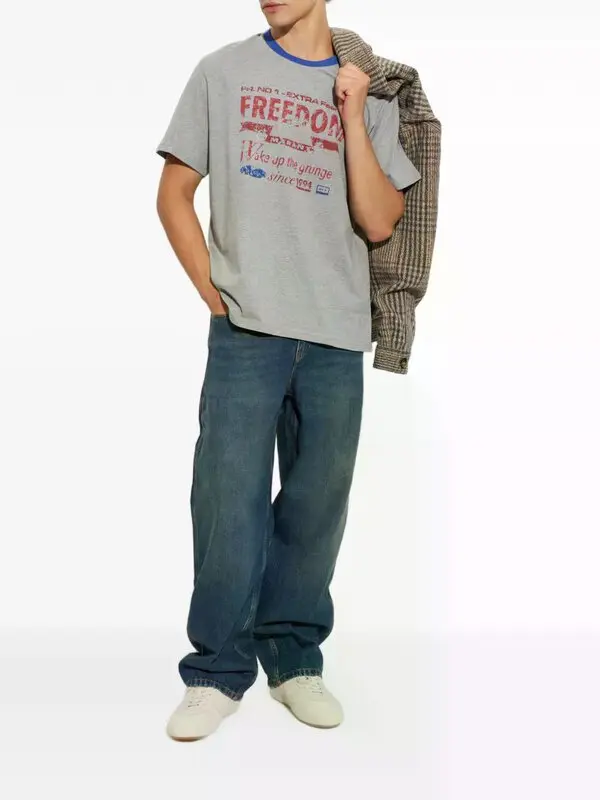 MARANT Hiroe Graphic-print T-shirt - Grey