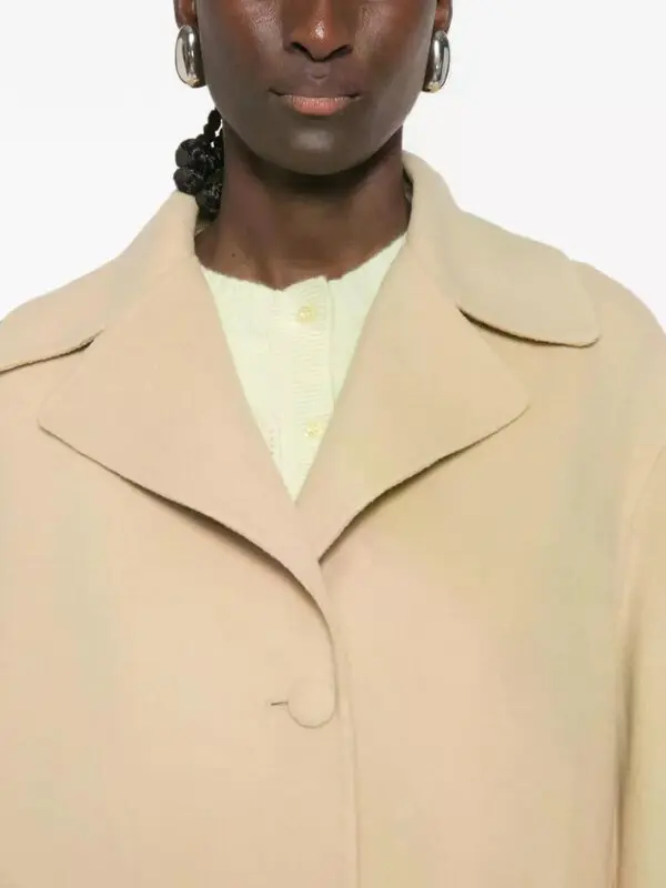 Ermanno Scervino Single-breasted Flap-pocket Coat
