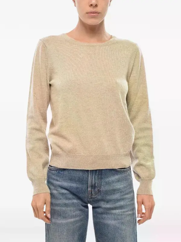 Malo Crew-neck Long-sleeve Sweater - Neutrals