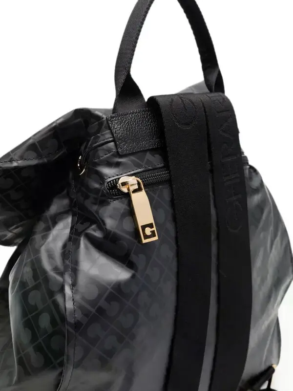 GHERARDINI Logo-print Buckle-fastening Backpack