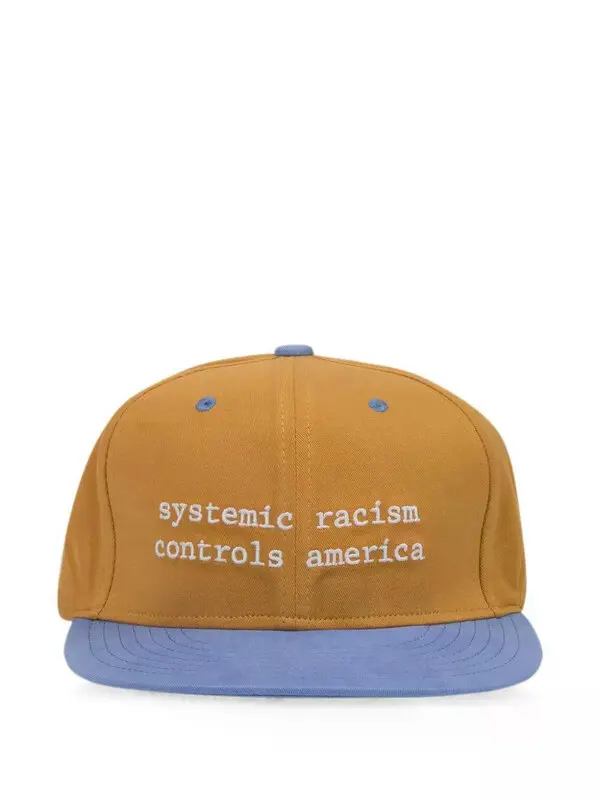 DENIM TEARS Srca Embroidered Cap - Orange