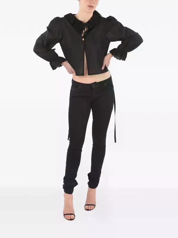 AURORE VAN MILHEM Ruffled-cuff Blouse