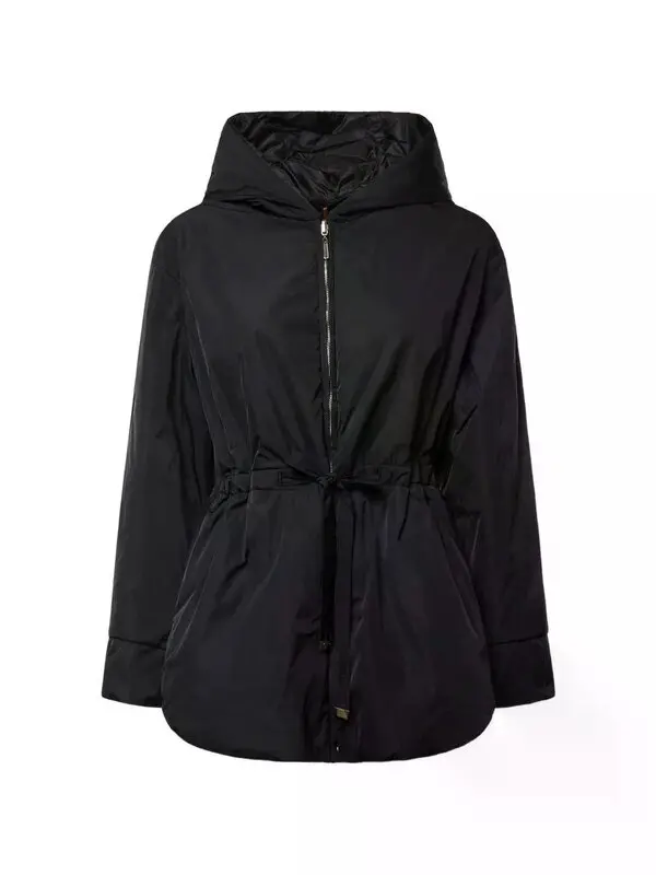 Max Mara The Cube Drawstring-waist Parka Coat