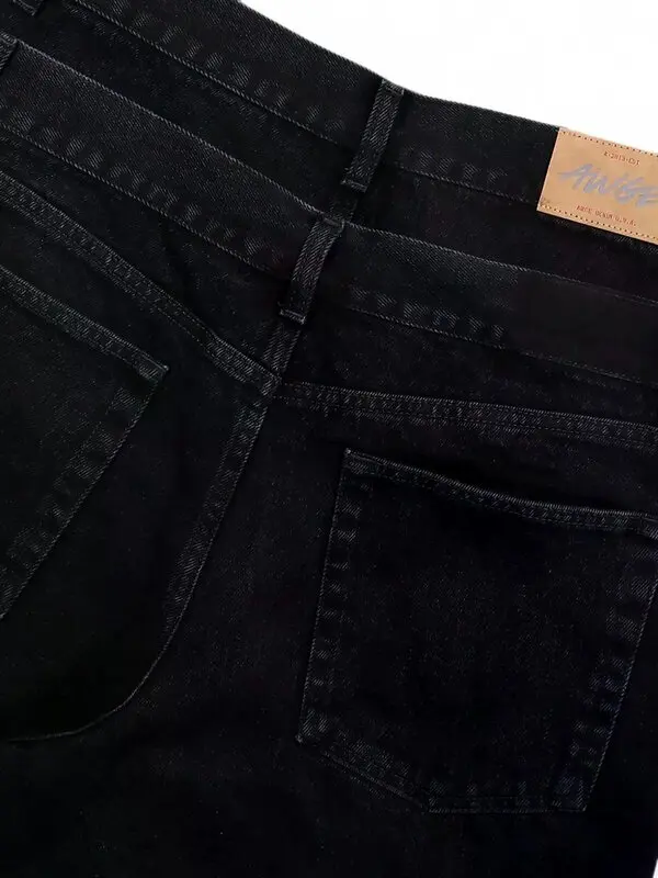 AWGE Double-layer Frayed Jeans