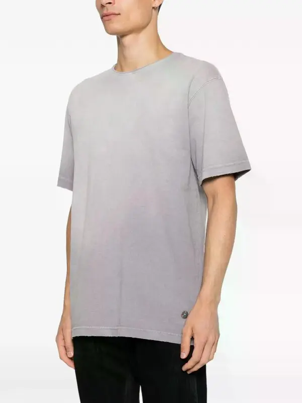 ANTIK DENIM Faded-effect Raw-cut T-shirt