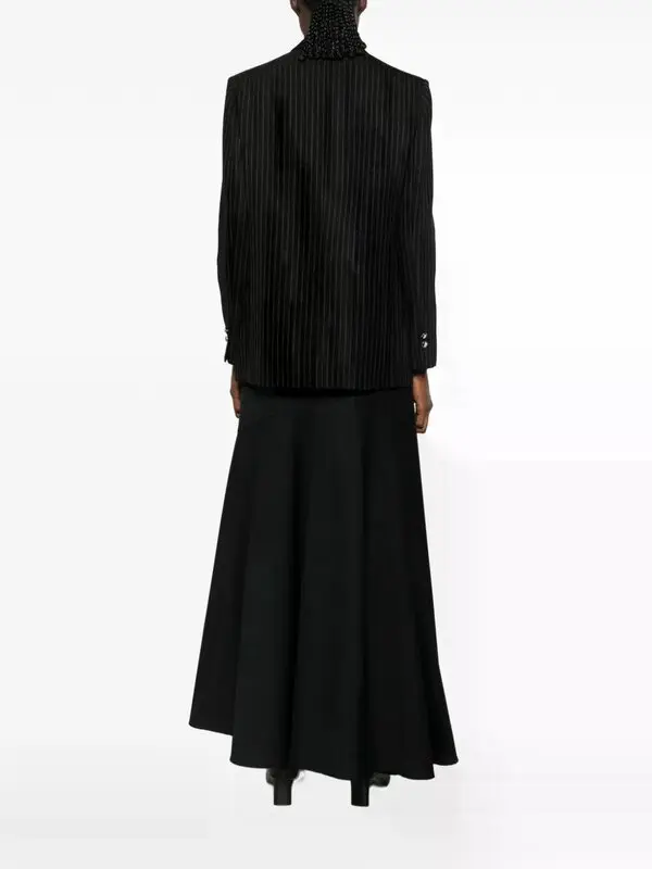 Elisabetta Franchi Pinstripe-pattern Notched-lapels Blazer