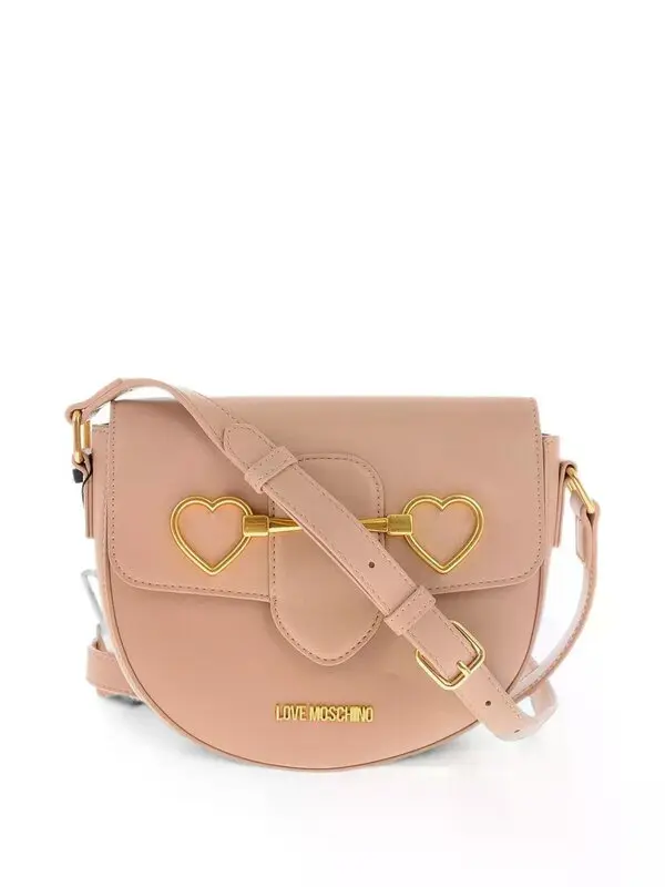 Moschino Heart-clasp Satchel Bag