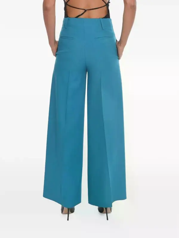 SUPER BLOND Pleated Palazzo Pants