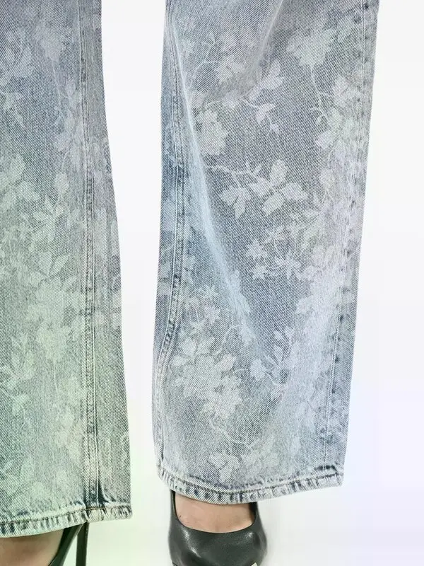 HOLZWEILER Floral Print Jeans