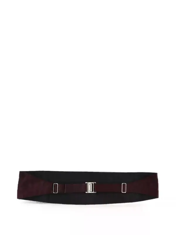 Corneliani Pleated Satin Cummerbund