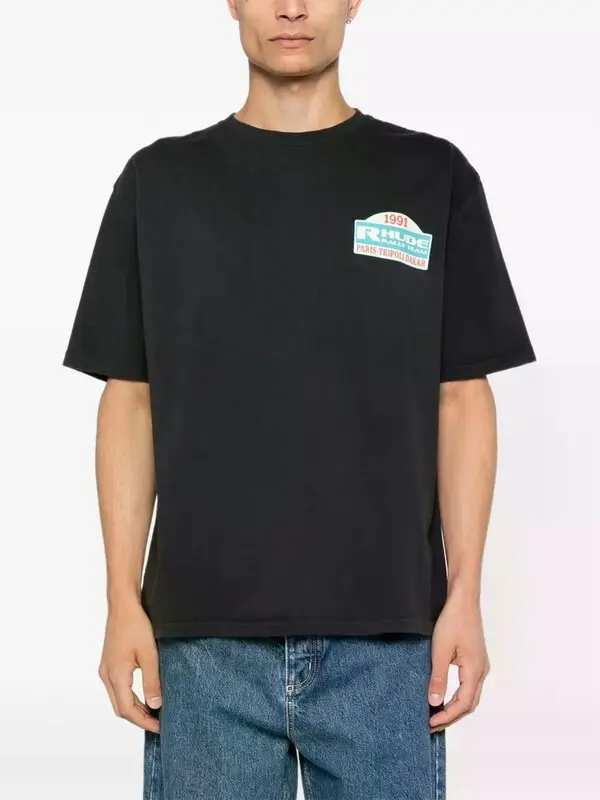 Rhude Graphic-print T-shirt - Black