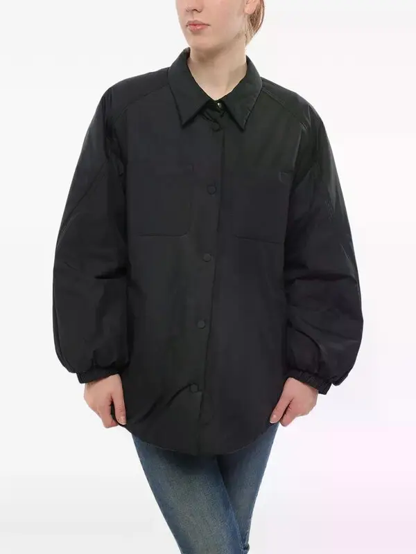 Bacon New Claire Quilted Overshirt - Black