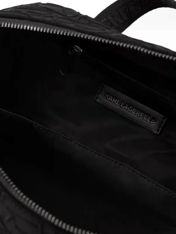 Karl Lagerfeld Logo-pattern Make-up Bag