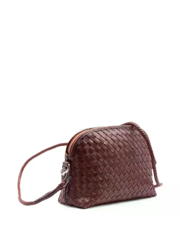 Dragon Diffusion Chunky Fellini Woven Leather Shoulder Bag