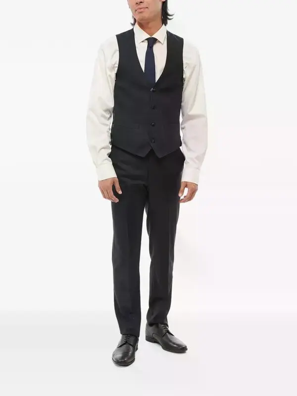Corneliani Silk Four-button Waistcoat