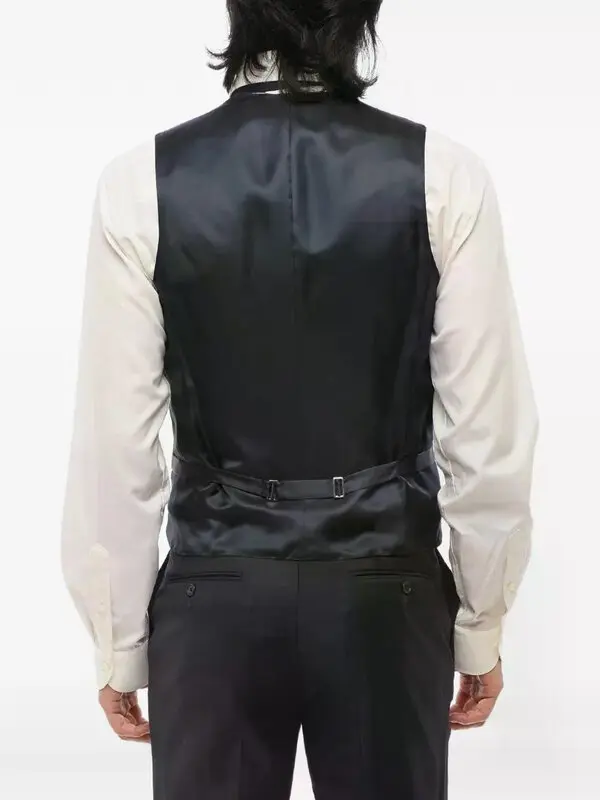 Corneliani Silk Four-button Waistcoat