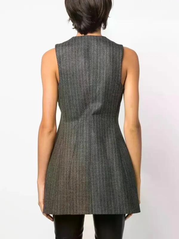 Stella McCartney Double-breasted Pinstripe Minidress