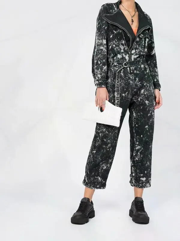 Stella McCartney Galaxy-wash Denim Jumpsuit