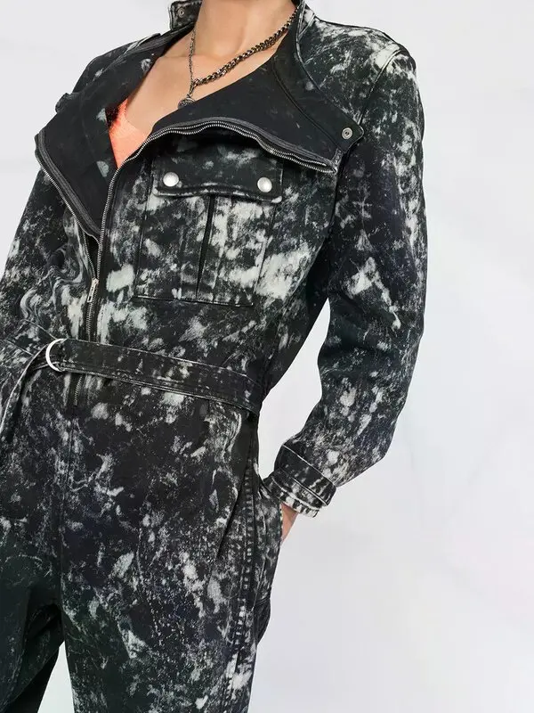 Stella McCartney Galaxy-wash Denim Jumpsuit