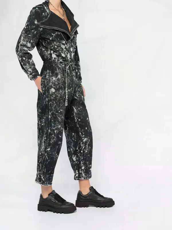 Stella McCartney Galaxy-wash Denim Jumpsuit