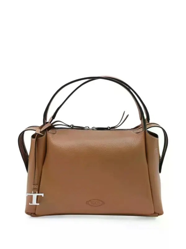 TOD'S T Timeless Leather Shoulder Bag