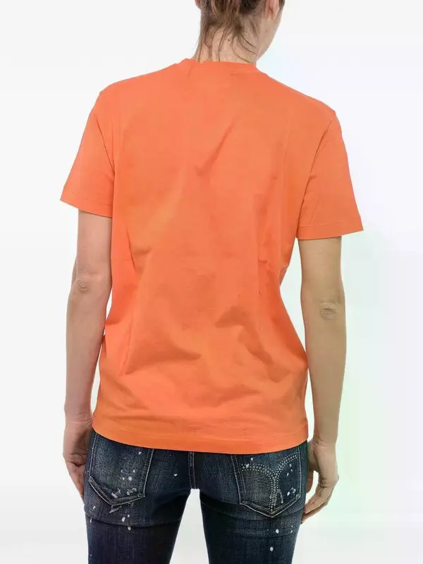 Dsquared2 Logo-print Patch-detail T-shirt