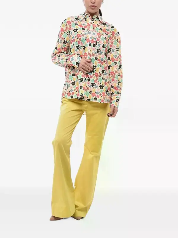 INES DE LA FRESSANGE PARIS Maureen Floral-print Blouse