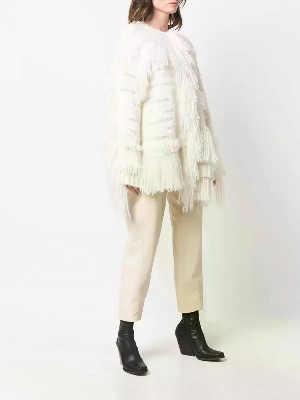 Stella McCartney Oversized Fringed Jumper