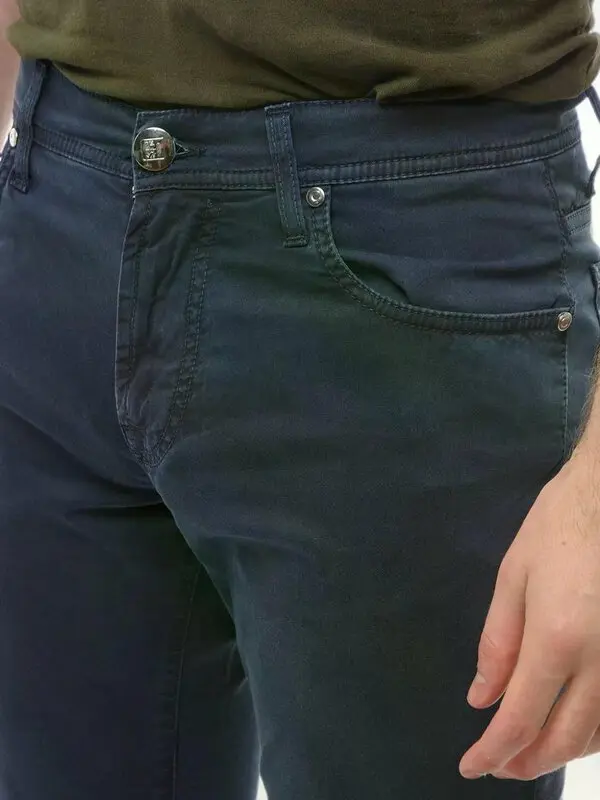 Corneliani Logo-patch Straight-leg Jeans