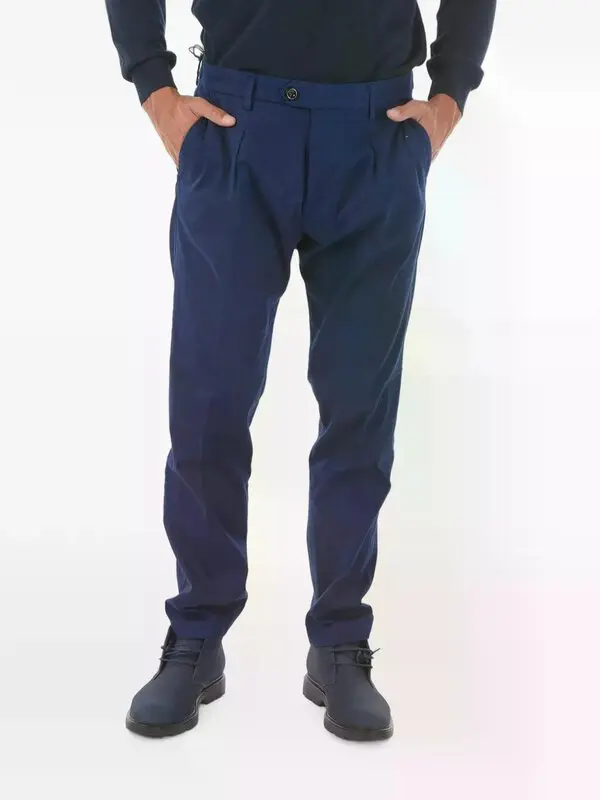 CRUNA Raval Pleated Trousers - Blue