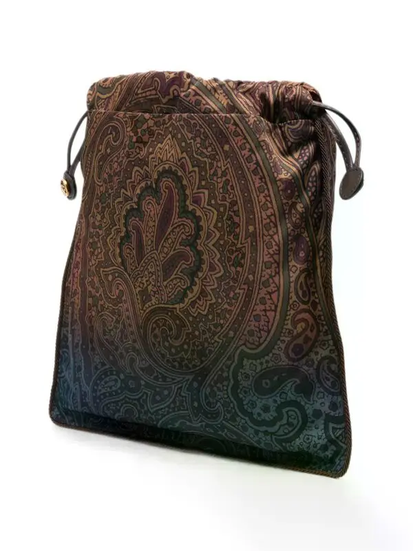 Etro Paisley-print Drawstring Tote Bag